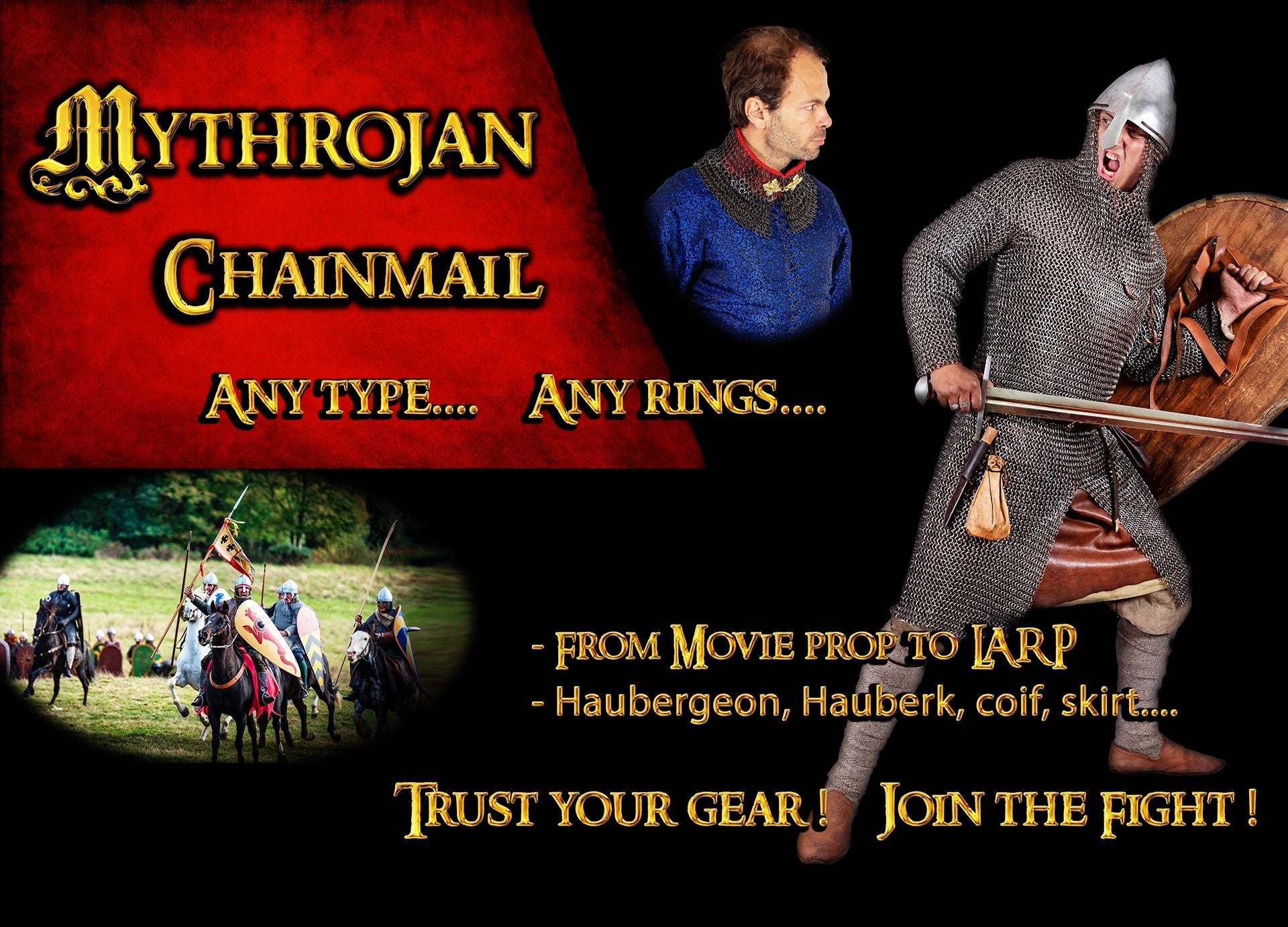 Medieval Viking Chainmail Coif and Headpiece for Sale – Mythrojan